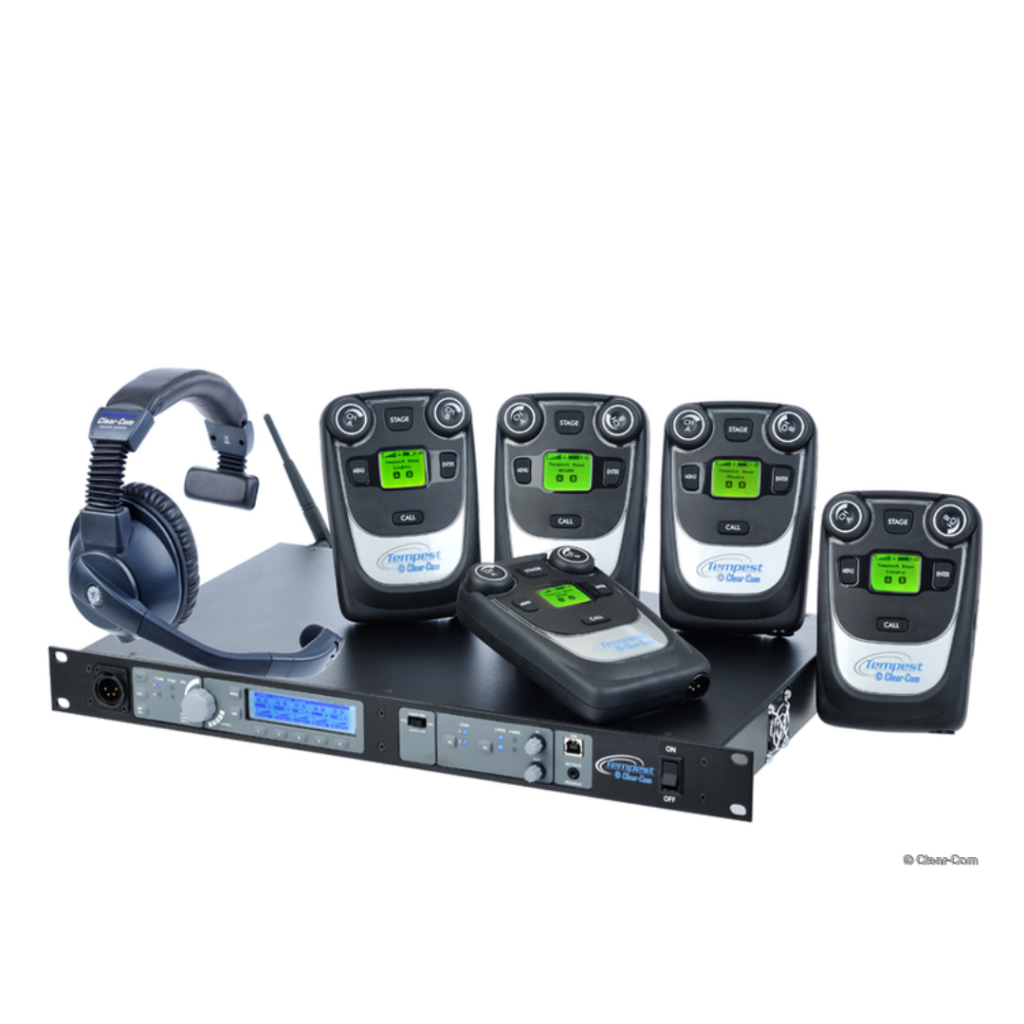 Clearcom Tempest Wireless Intercom Set - Braveo